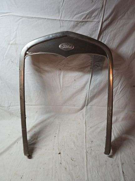 Ford Model A front grill piece - Schmid Auction