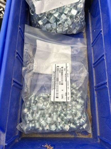 Wing Nuts, Hex Cap screws, grease fittings, with ball check and lock ...