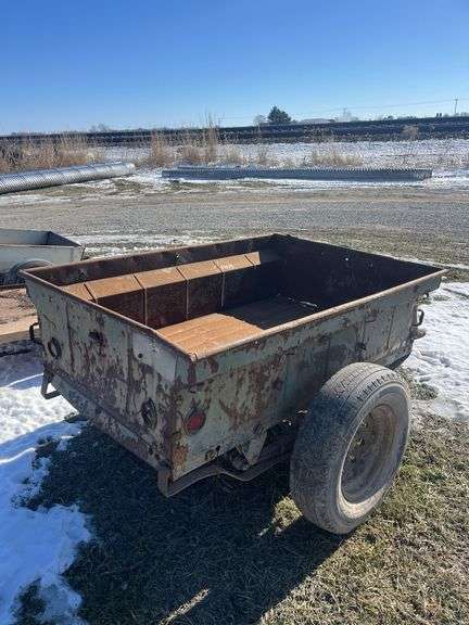 Army cart - Schmid Auction