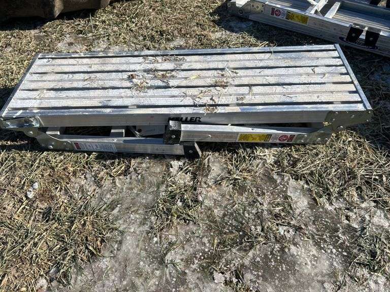 Aluminum work platform - Schmid Auction