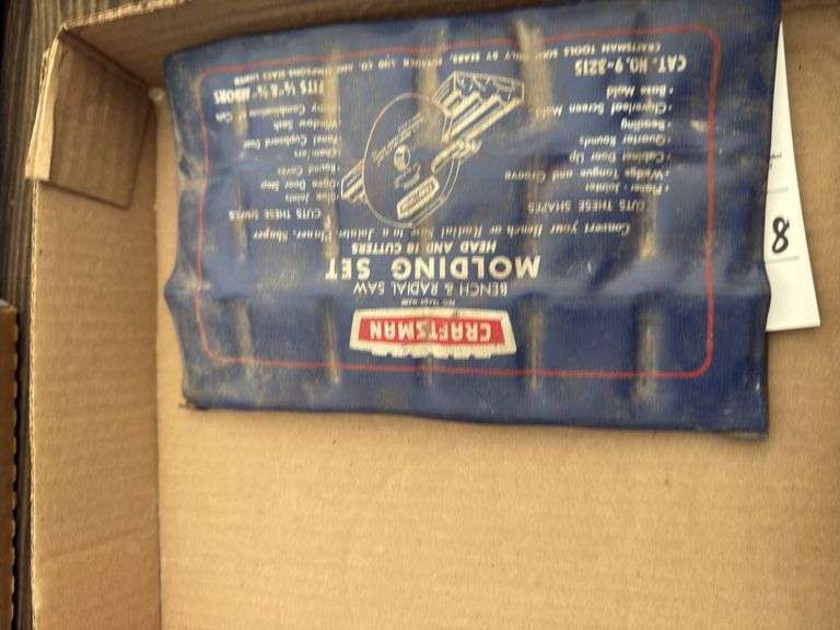 2 Craftsman Molding Sets - Schmid Auction