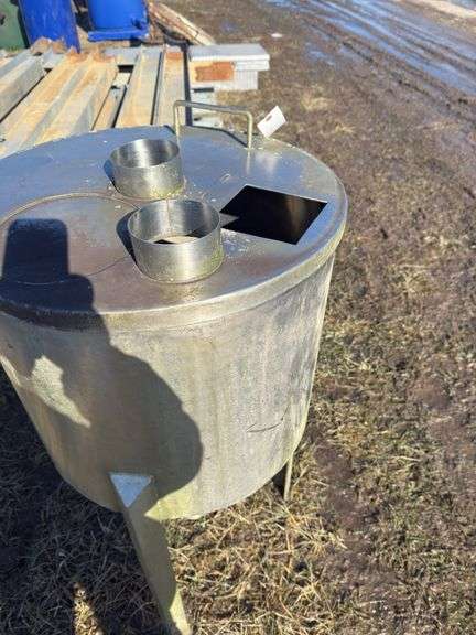 3'' Stainless Steel Chemical Inductor with lid - Schmid Auction