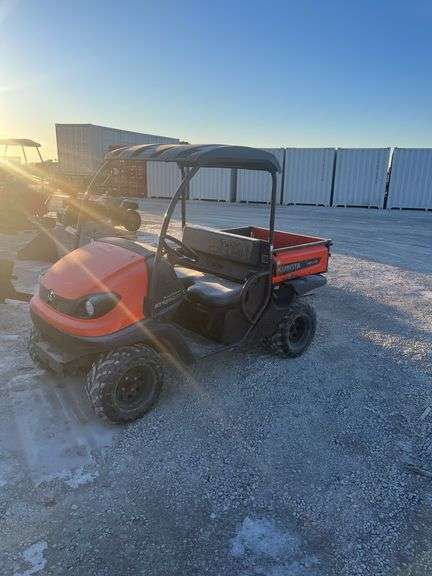 2012 Kubota side by side RTV 400, CVT+, 1650 hrs , 4x4 - Schmid Auction