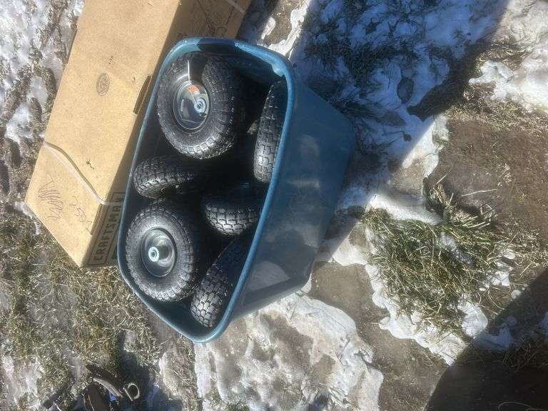 Dolly/broadcast Spreader Tires - Schmid Auction