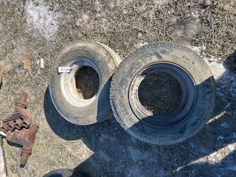 2 mobile home tires & rims - Schmid Auction