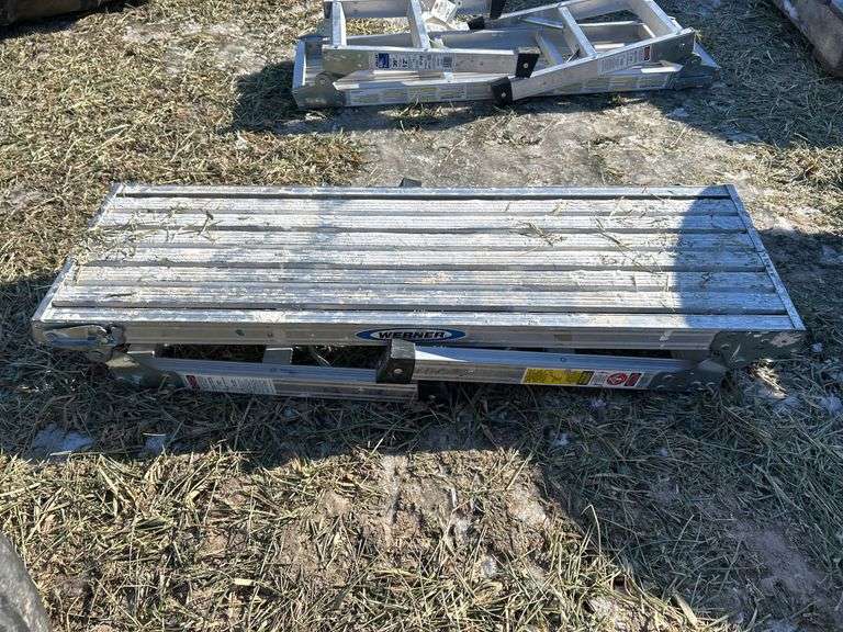 Aluminum work platform - Schmid Auction