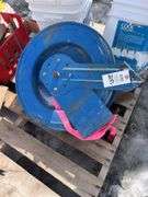 Air Hose Reel, Clip Hangers - Schmid Auction