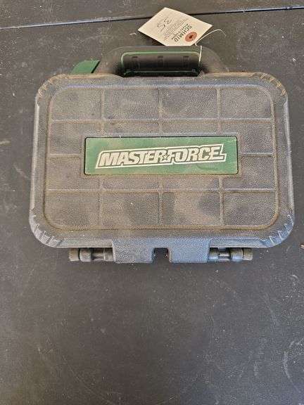 Masterforce Rachet and Socket Set, 3/8'' - Schmid Auction