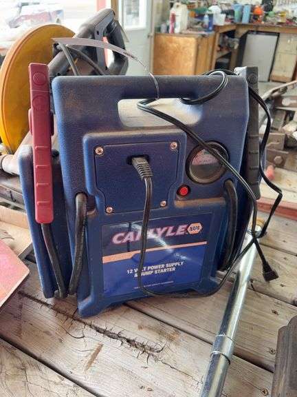 Carlyle 12V power supply and jump starter - Schmid Auction