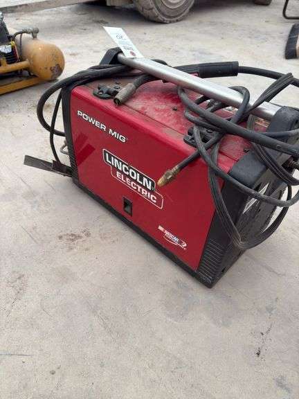 Lincoln electric 140C power Mig welder - Schmid Auction