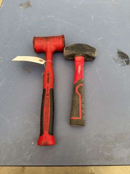 Snap-on mallet, hyper tough mini sledge - Schmid Auction