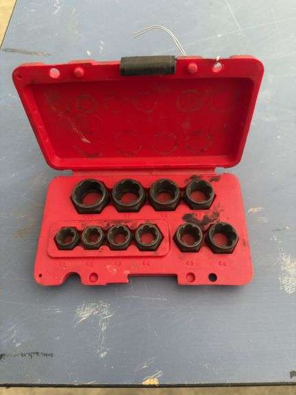 Craftsman 10 pc extractor socket set - Schmid Auction