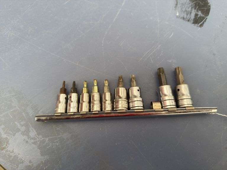 Snap-On 1/4" & 3/8" torx heads - Schmid Auction