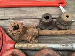 Rigid pipe threader with heads, Erie pipe threader with heads - Schmid ...