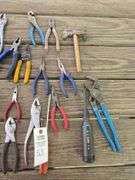 Pliers, Channel Locks, Wire Stripper, and other tools - Schmid Auction