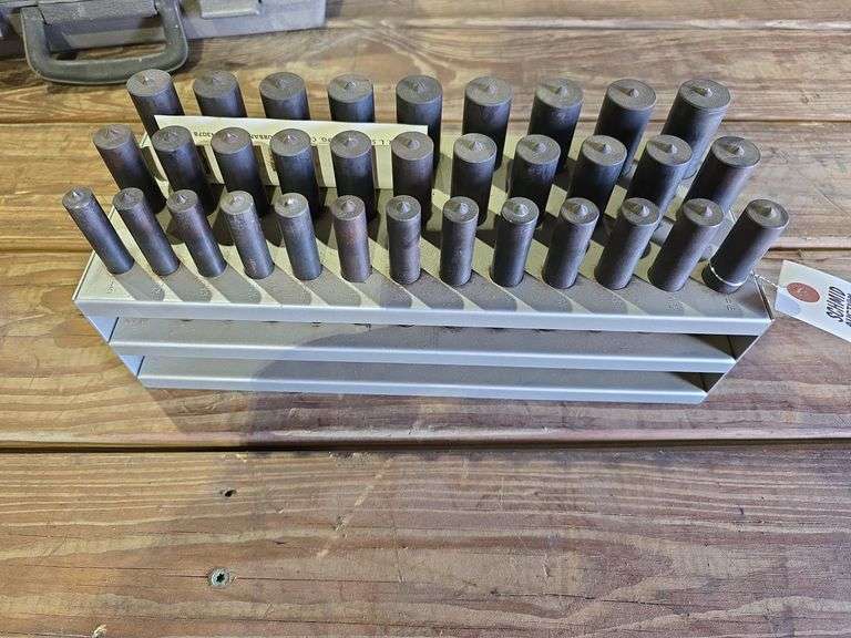 Large Punch Set, 34pcs - Schmid Auction