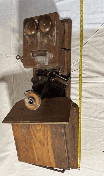 Original Burl Ives Parents (Frank Ives) Wall Phone - Schmid Auction