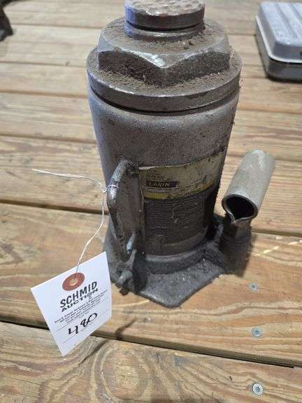 Larin 20-ton bottle jack - Schmid Auction