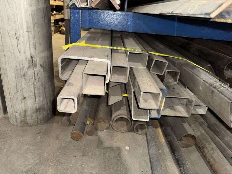Stainless square tubing, 6x6, 2x4 - Schmid Auction