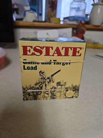 25 plastic Estate game and target load shotgun shells 12ga 2-3/4" 1oz ...