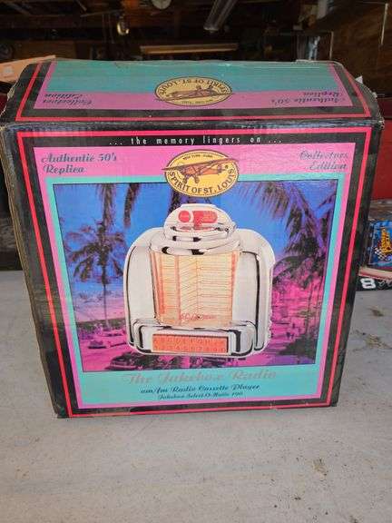 Authentic 50's replica the jukebox radio collector’s edition am/FM ...