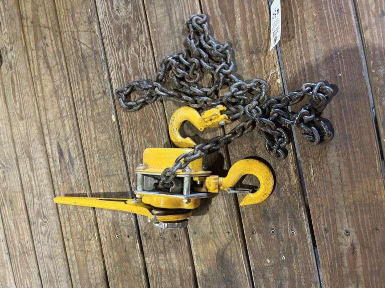 Ratcheting Chain Hoist - Schmid Auction