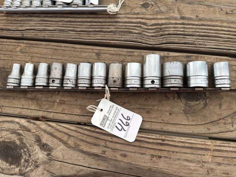 Snap-on standard sockets 1/2" drive - Schmid Auction