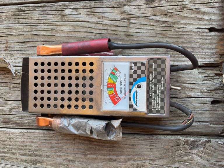 Pit Pro Battery Tester - Schmid Auction