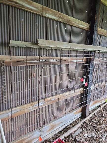 3 16ft wire panels - Schmid Auction