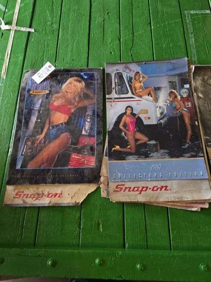Vintage snap-on calendars - Schmid Auction