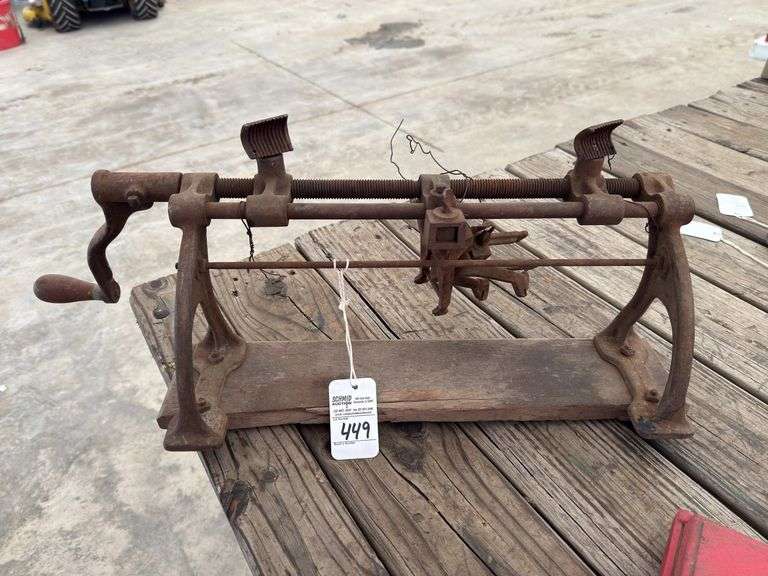 Vintage hand crank tool - Schmid Auction