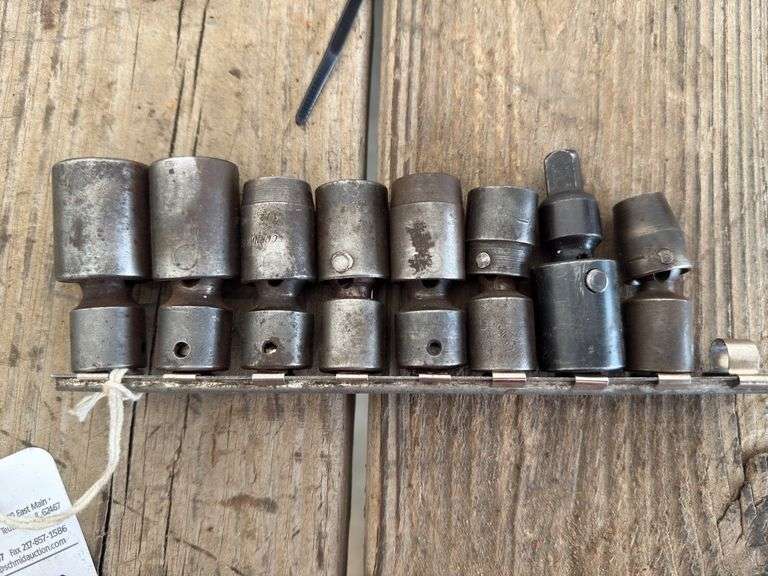 Mostly Cronwell and Apex 3/8" drive standard swivel sockets. - Schmid Auction
