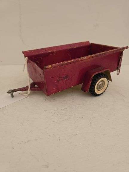 Structo 1:16 scale metal wagon with folding gate - Schmid Auction