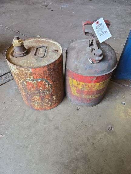 2 Fuel Cans - Schmid Auction