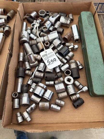 Misc. sockets 3/8" drive - Schmid Auction
