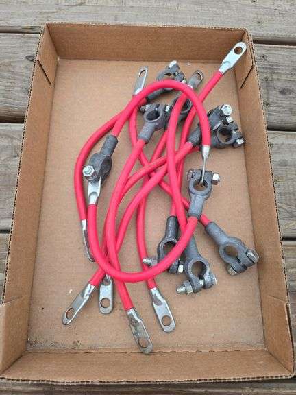 Positive battery cables - Schmid Auction