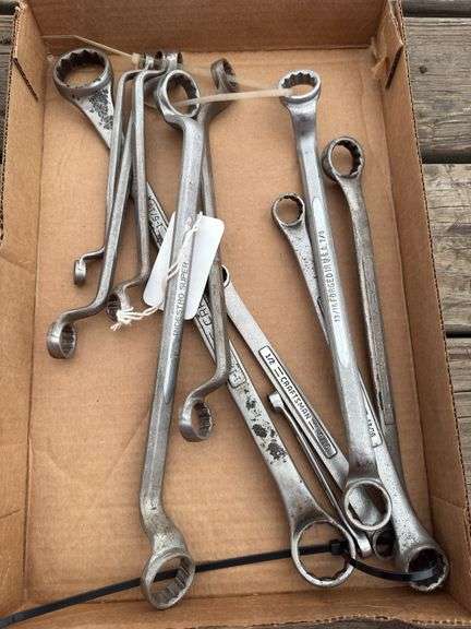 Indestro super double closed end standard wrenches, Craftsman double ...
