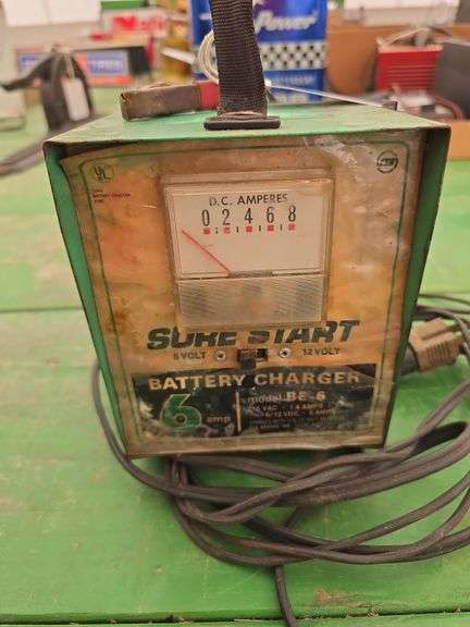 Sure start 6/12V battery charger. - Schmid Auction