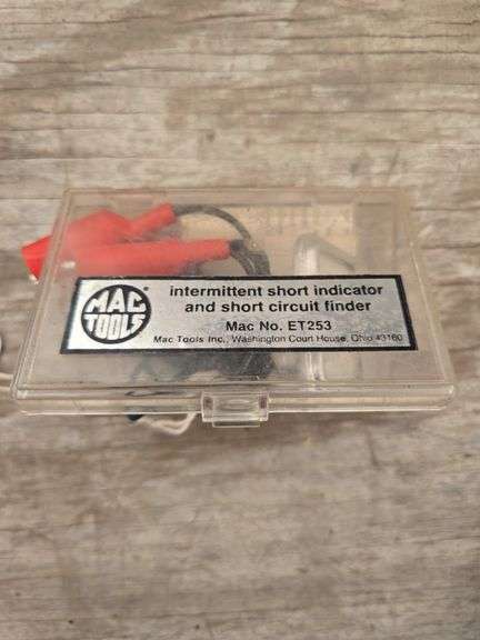Intermittent short indicator and short circuit finder - Schmid Auction