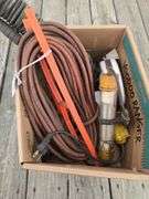 Work light, extension cords, misc. - Schmid Auction