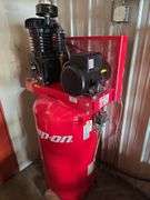 2021 Snap-On 7.5 hp Stand Up Air Compressor, cast iron pump, 80 gallon ...