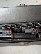 Duralast 1/2'' Drive Socket Set and rachet, extensions and swivels. - Schmid Auction