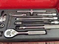 Proto 37pc fractional 1/4" drive socket set - Schmid Auction