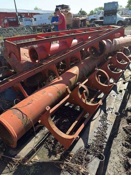 Assortment of Paul Modern Auger Parts and flighting - Schmid Auction