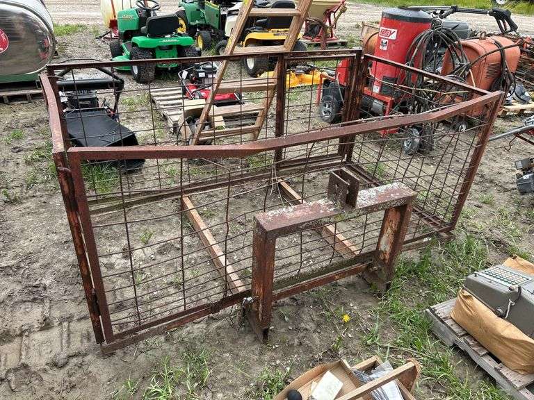 3pt Animal cage Mower - Schmid Auction