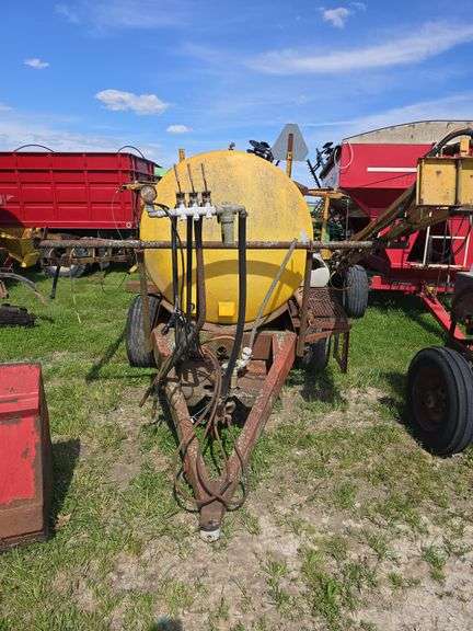 Century Pull Type Sprayer, Poly Tank - Schmid Auction