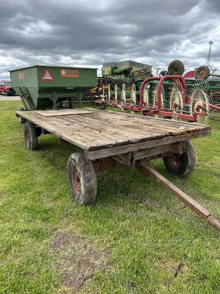 14ft Hay Rack Wagon - Schmid Auction