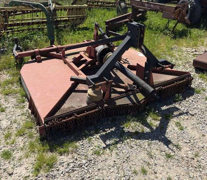 Bush Hog 307 7ft 3pt mount rotary mower. - Schmid Auction
