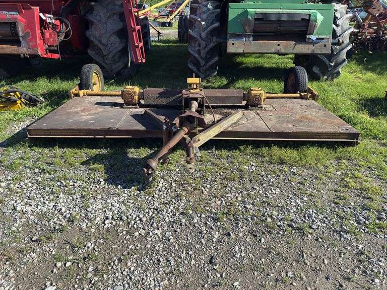 Brillion pull type rotary mower 12ft. - Schmid Auction