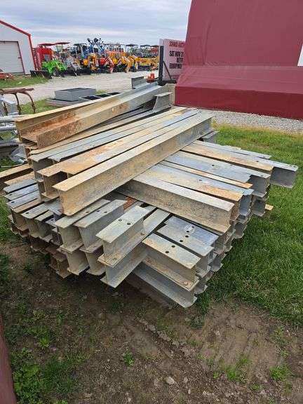 Stack of Guard rail Post - Schmid Auction